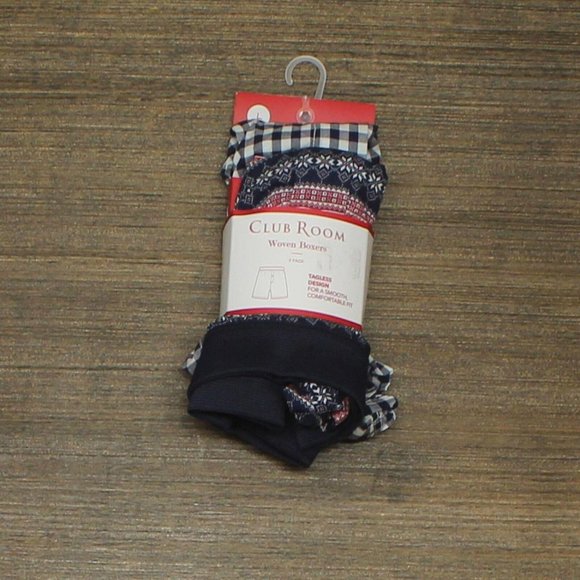 Club Room | Underwear & Socks | Nwt Club Room Packvholiday Printed ...